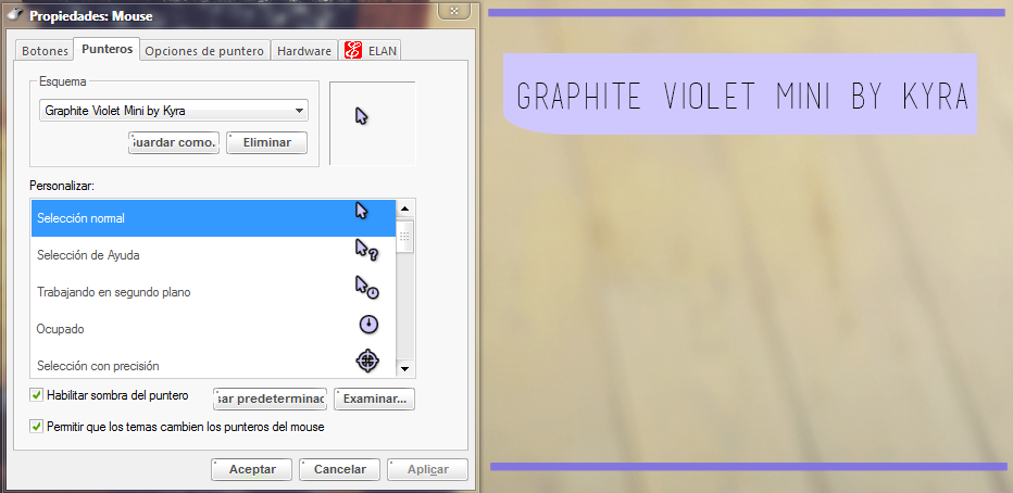 Cursor graphite violet mini by WorldCustomize by WorldCustomize on ...