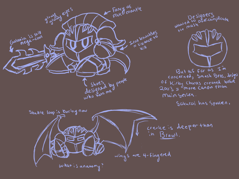 Meta knight: Design Reboot by WhiteKitsuneKnight on DeviantArt