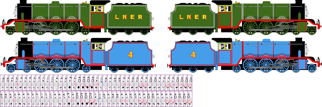 Gordon The Big Engine by Legodecalsmaker961 on DeviantArt