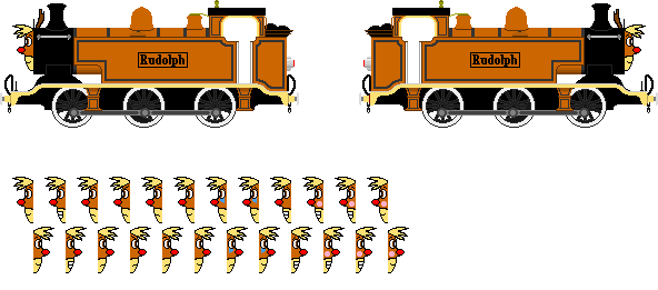 Rudolph The Red Nose Engine (Realistic) by Legodecalsmaker961 on DeviantArt