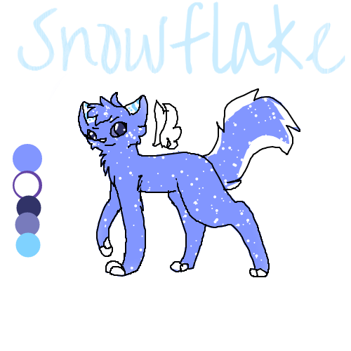 Snowflake Reference by jackdawjay on DeviantArt