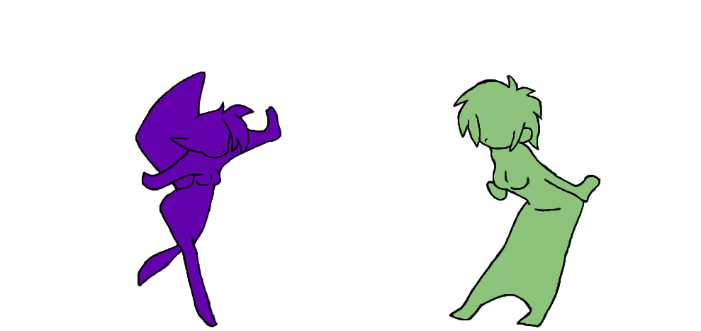 Shantae and Rottytops in body socks. by yoshiandkoopa on DeviantArt