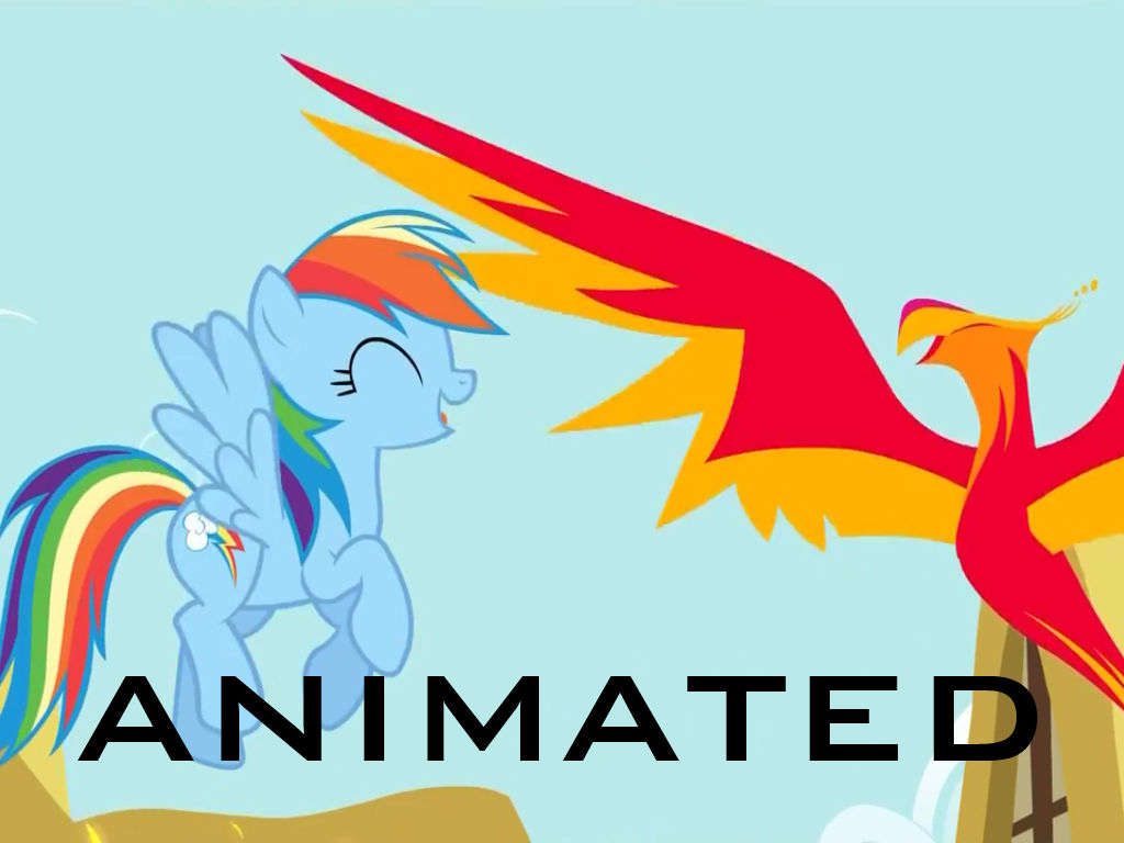 Rainbow Dash Flight Cycle 3 by CybertronikPony on DeviantArt