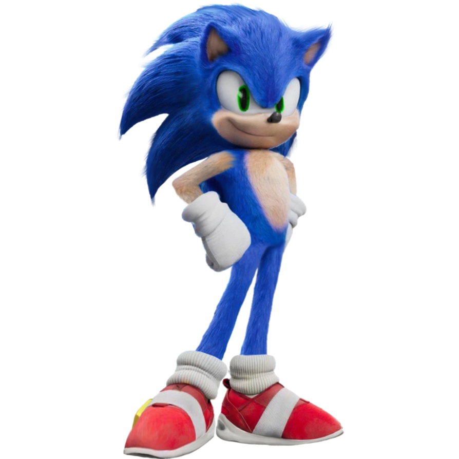 Modern Sonic (Movie Style) Render Mockup by psg68590 on DeviantArt