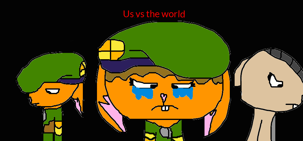 Us Vs the world by Ieatchildren9 on DeviantArt