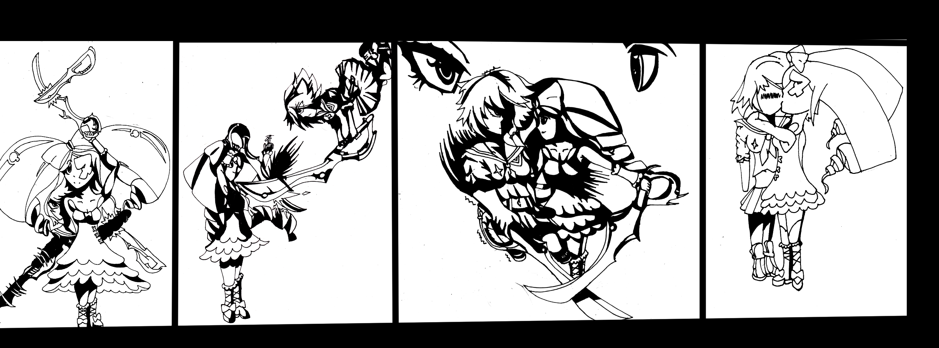 Just Give In, Nui X Ryuko 4 Piece/Koma Project LA by TheYuriReviewer on ...