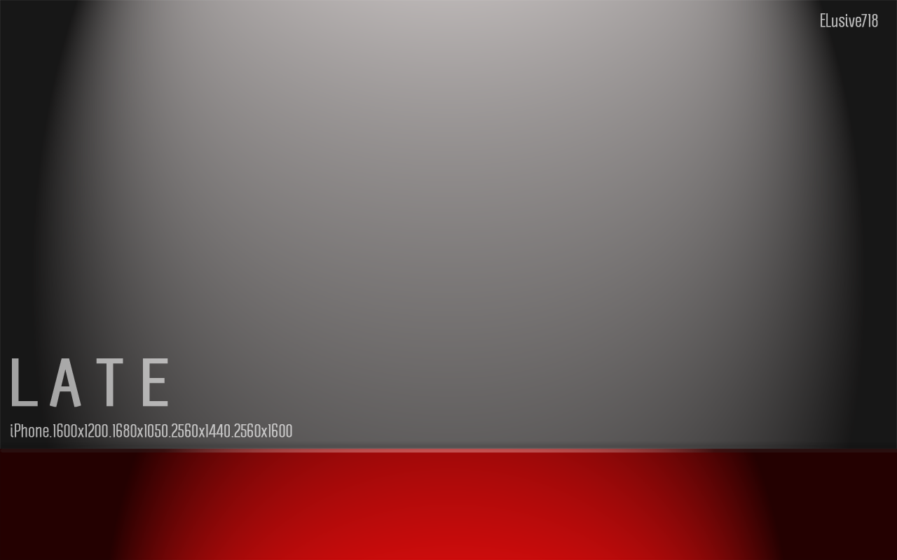 Late Wallpaper by elusive718 on DeviantArt