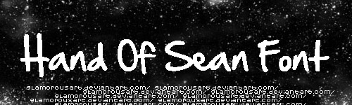 Hand of Sean Font by glamorousart on DeviantArt