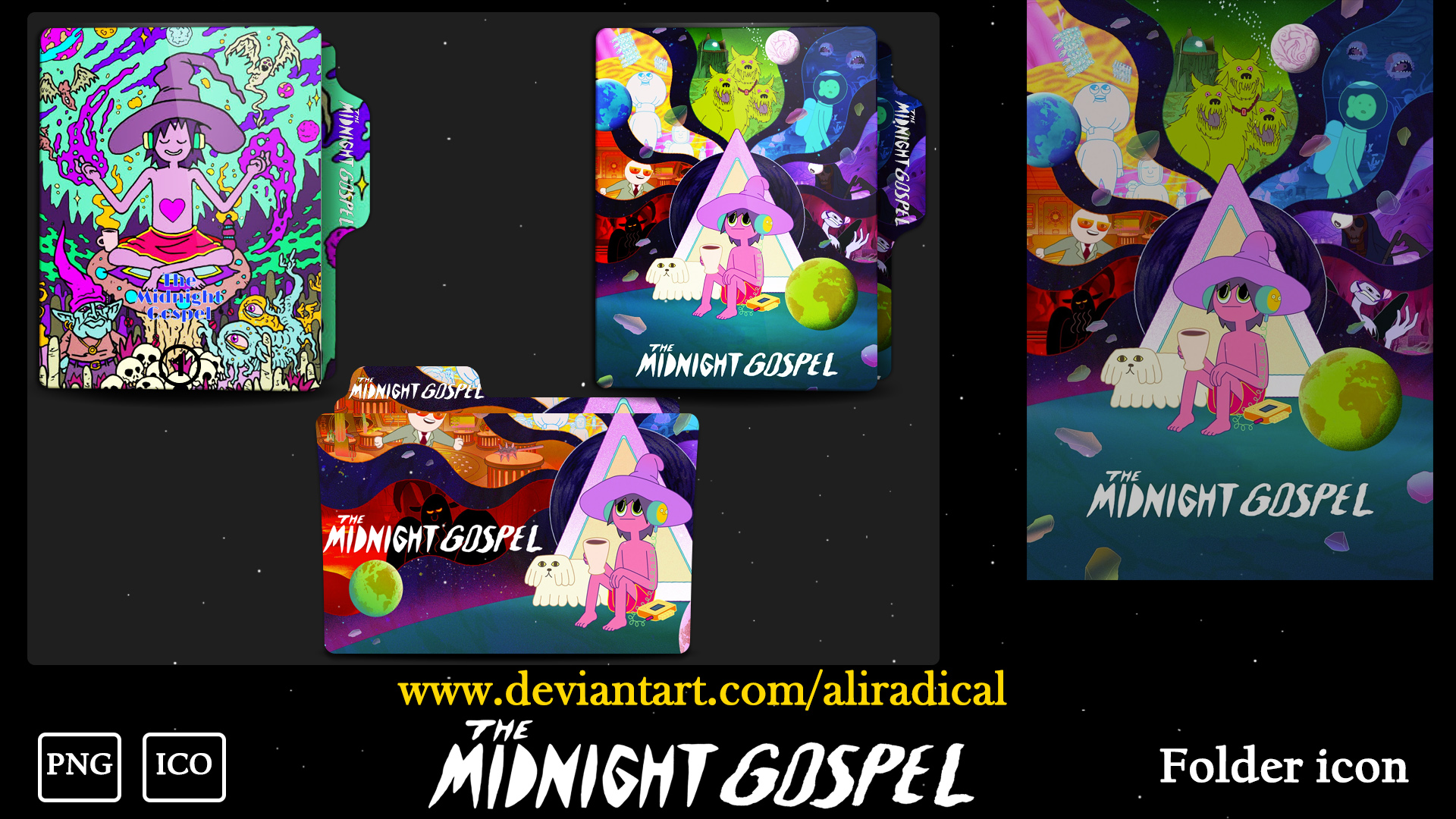 The Midnight Gospel Folder icon by aliradical on DeviantArt