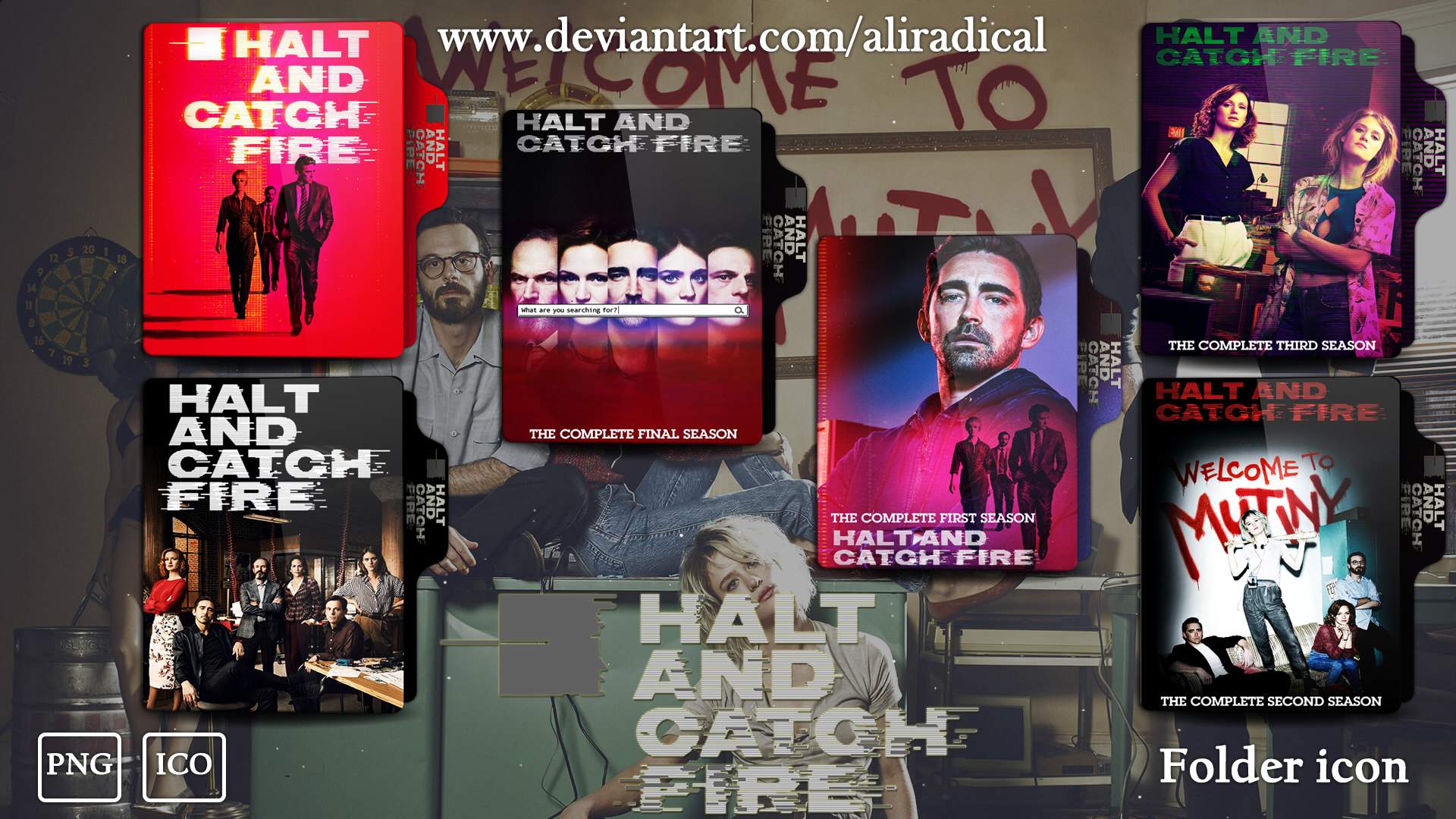 Halt and Catch Fire Folder icon by aliradical on DeviantArt