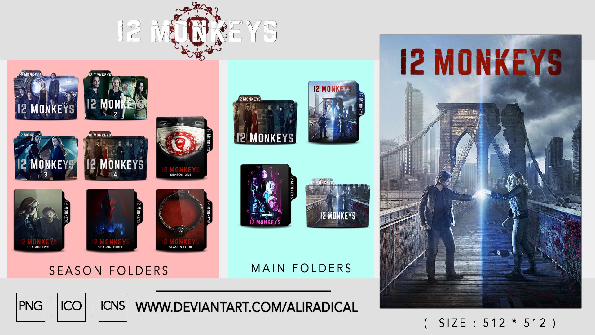 12 Monkeys Folder icon by aliradical on DeviantArt
