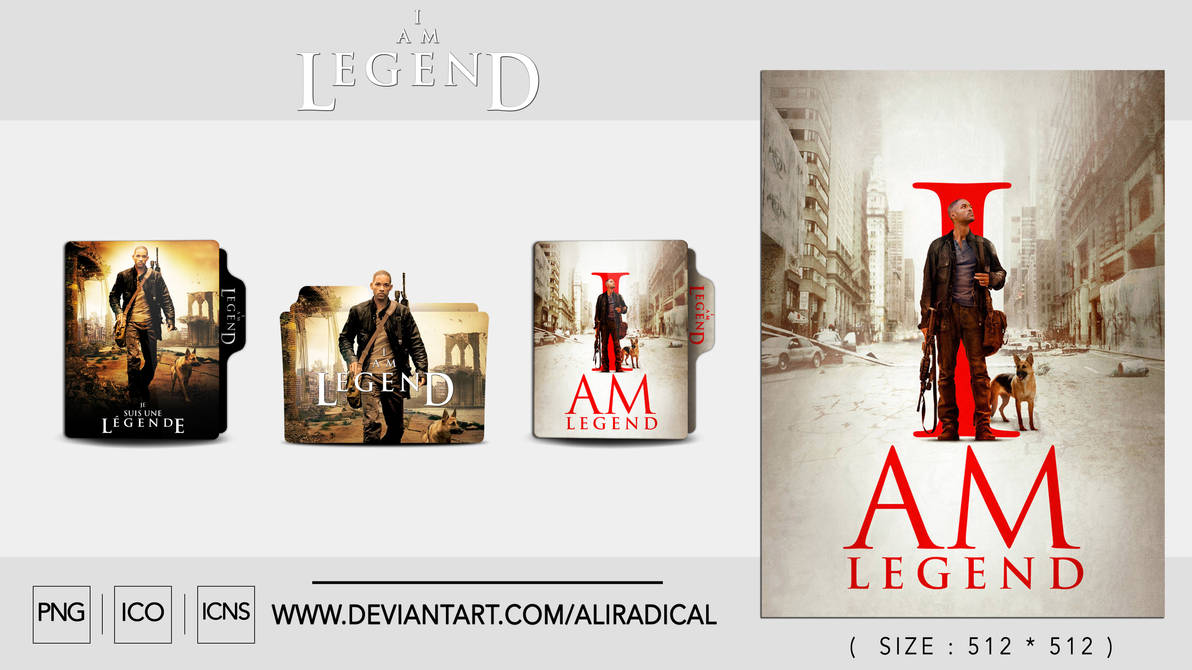 I am legend (2007) Folder Icon by aliradical on DeviantArt
