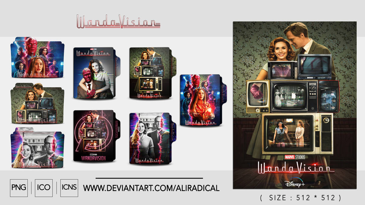 WandaVision Folder icon by aliradical on DeviantArt