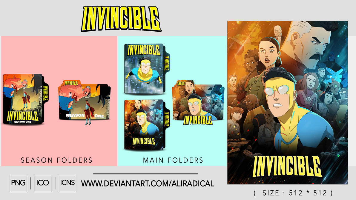 Invincible Folder icon by aliradical on DeviantArt