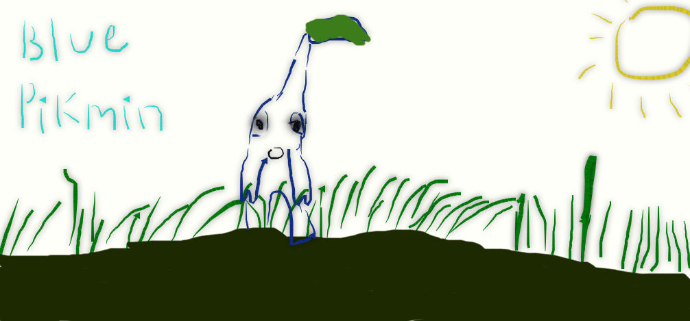 Blue Pikmin by PandazillaCake on DeviantArt