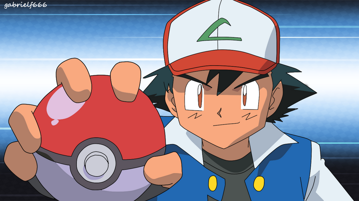 Ash Ketchum remake by gabrielf666 on DeviantArt