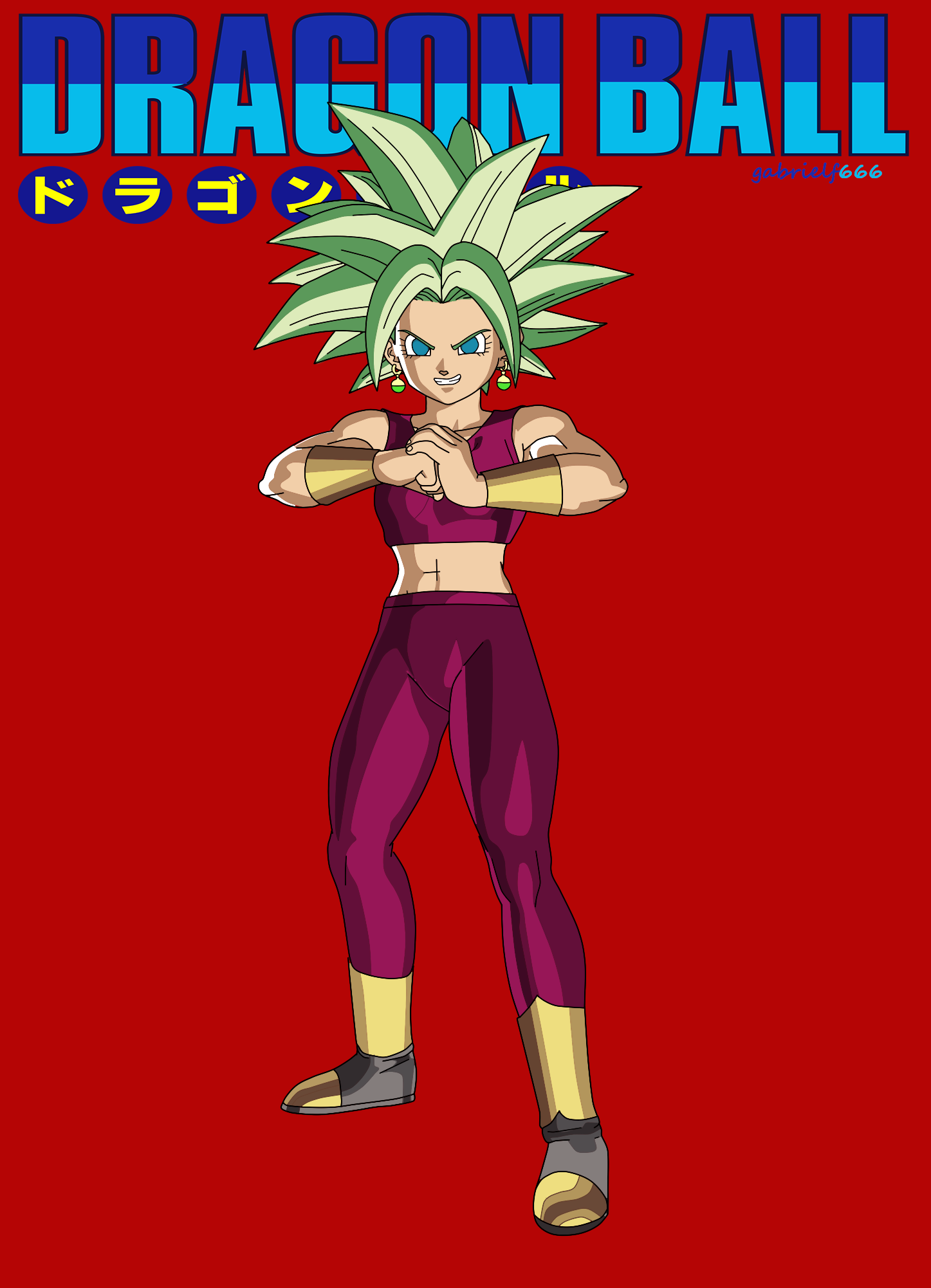 Kefla SSJ DragonBall manga by gabrielf666 on DeviantArt