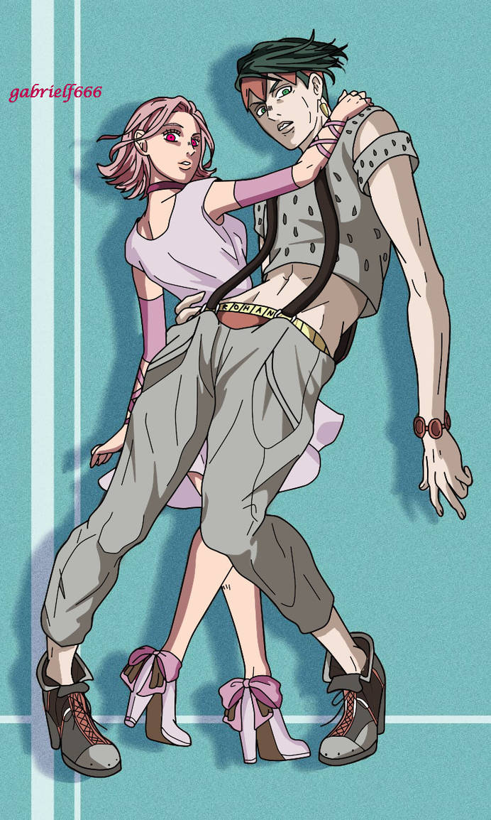 Rohan and Reimi JoJo by gabrielf666 on DeviantArt