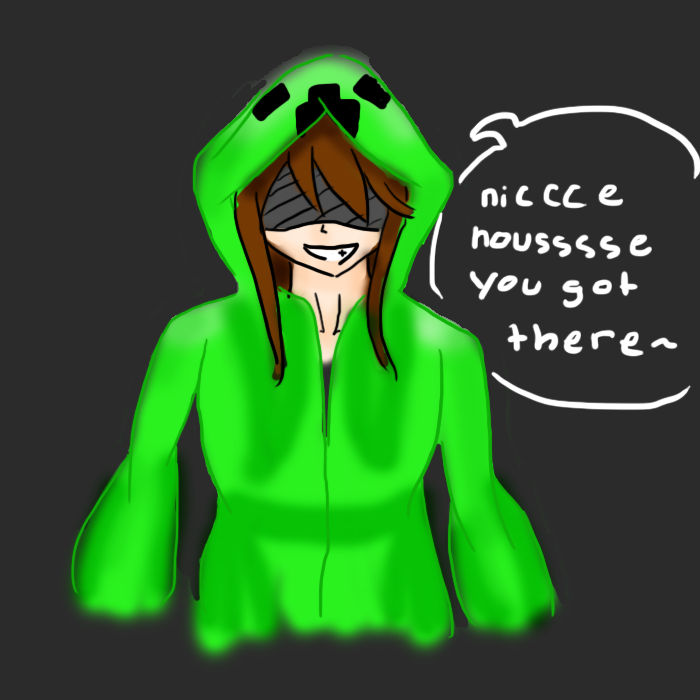 creeper girl fanart by AstridPardede on DeviantArt