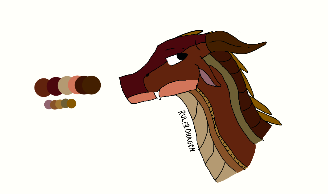MudWing Headshot by RulerDragon07712 on DeviantArt