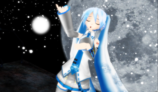 (MMD)Snow Miku 2010 by RinKagamineOtaku on DeviantArt