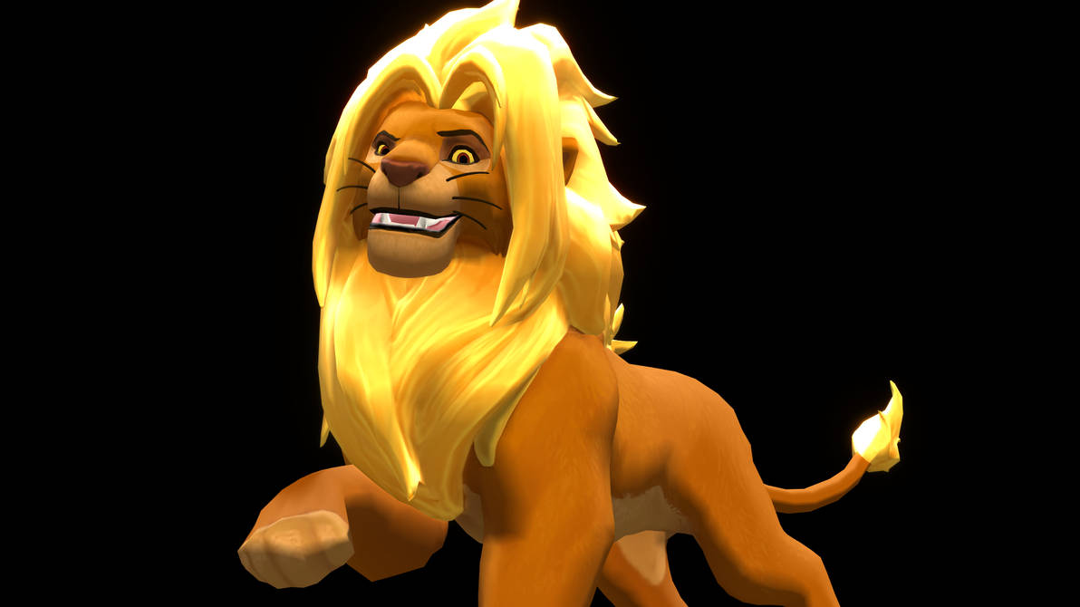 Mirrorverse Simba mmd download by Jargonfox on DeviantArt