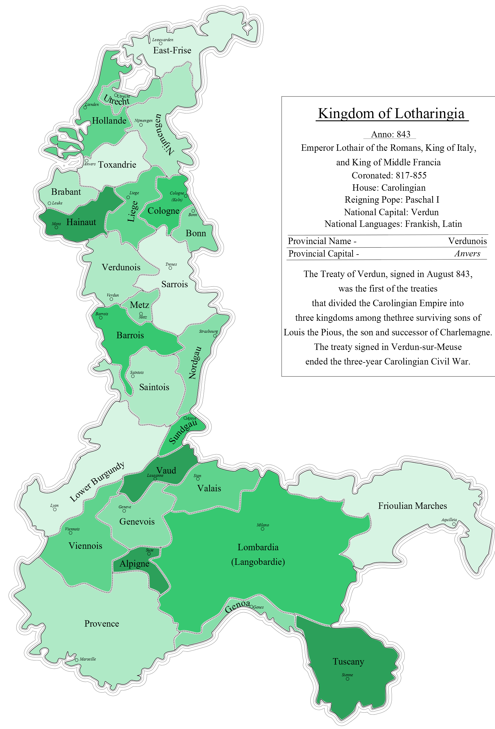 Kingdom of Lotharingia by zalezsky on DeviantArt