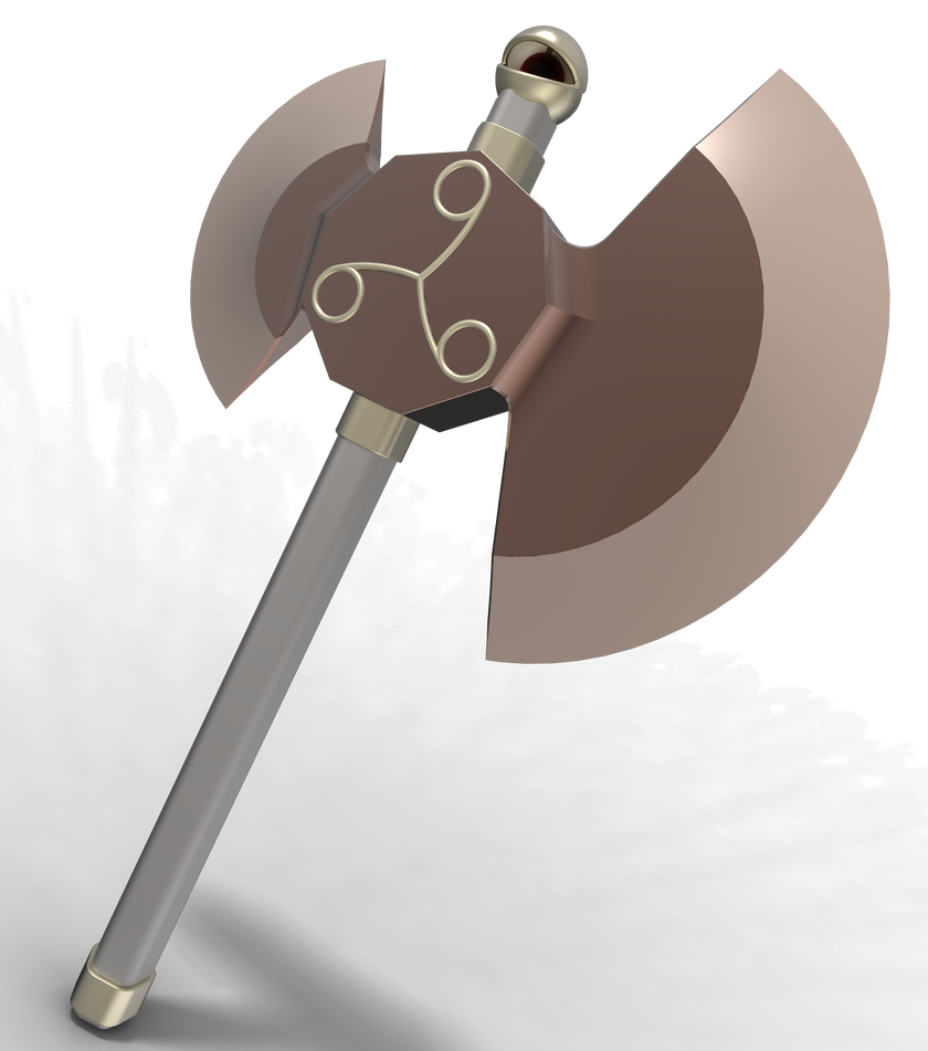 Dwarven Waraxe by Ortvald on DeviantArt