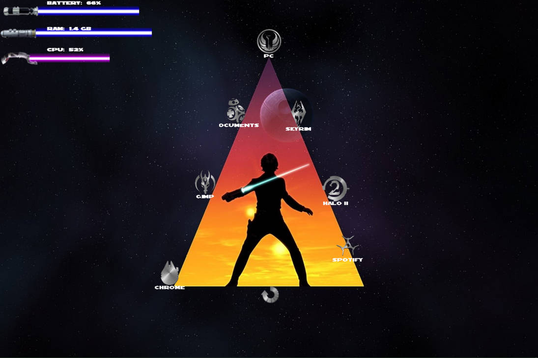 Star Wars Rainmeter Layout 1 WIP by Calfreyb1 on DeviantArt