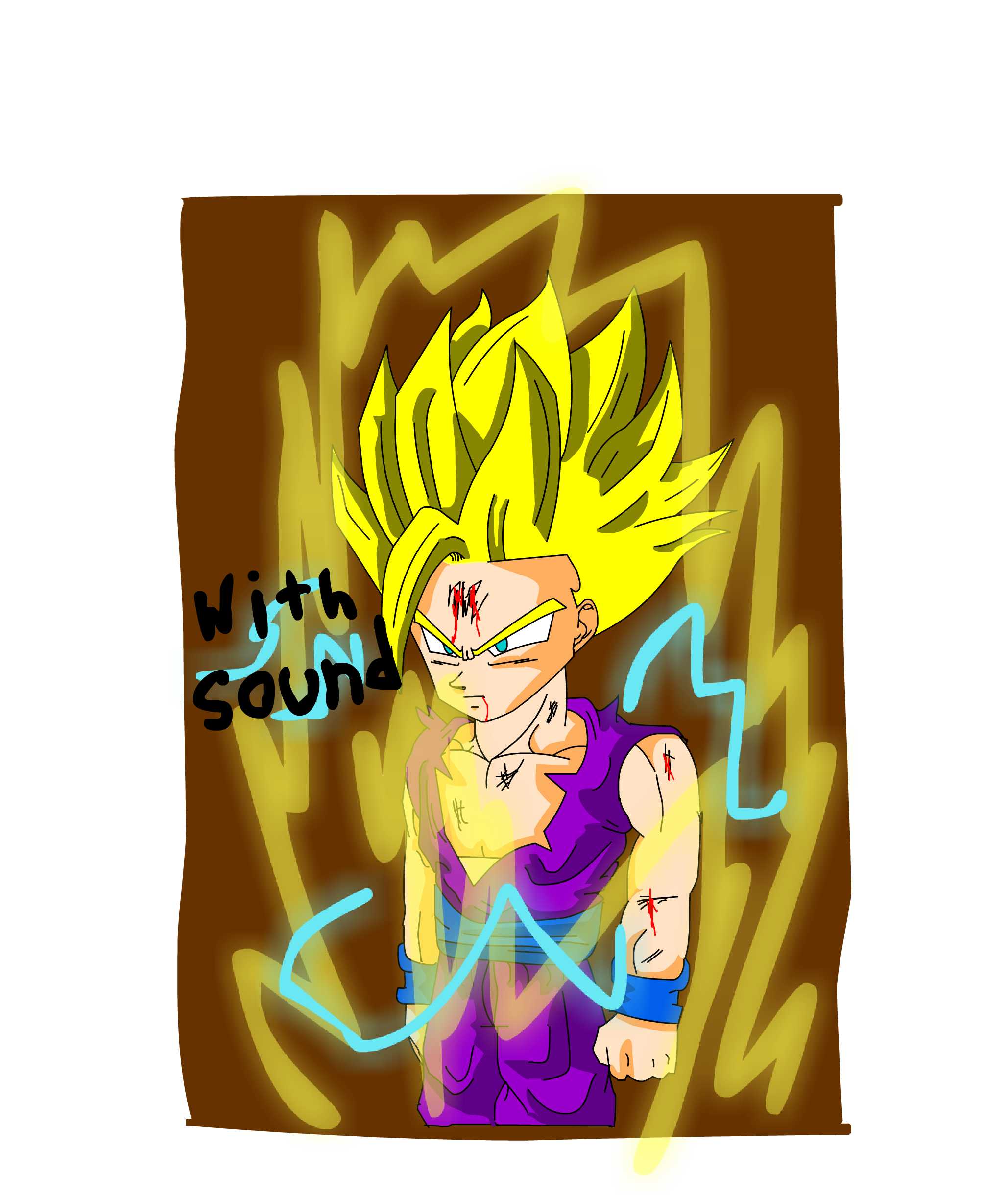 Gohan ssj2 animation with song by sonikhedhog on DeviantArt