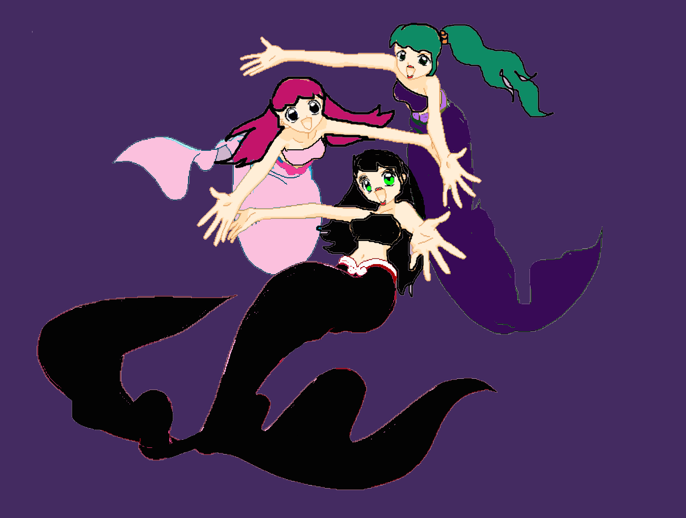 Aaahh!!! Real Monsters girls mermaids by Kirakiradolls on DeviantArt