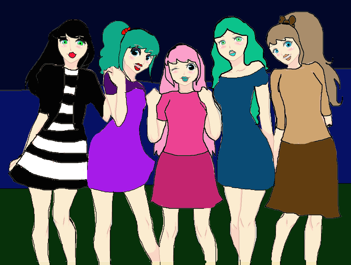 Aaahh!!! Real Monsters girls by Kirakiradolls on DeviantArt