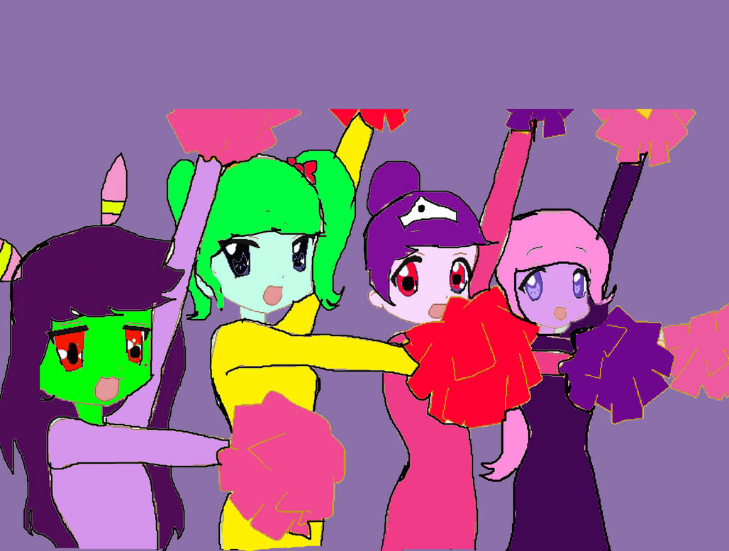 RPG and Paper Mario villain cheerleaders by Kirakiradolls on DeviantArt