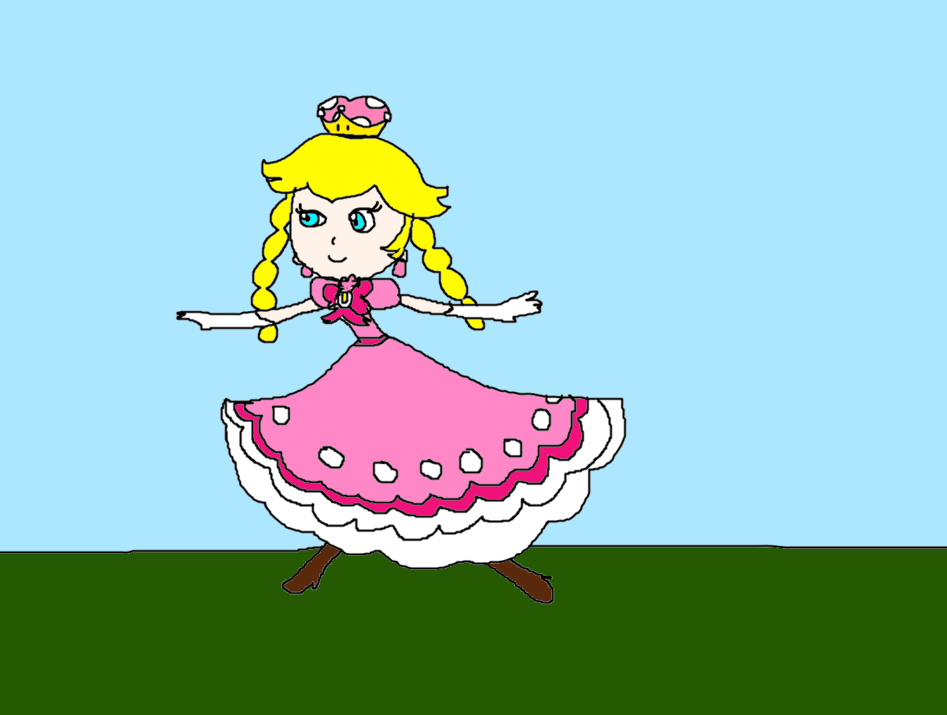 Peachette by Kirakiradolls on DeviantArt