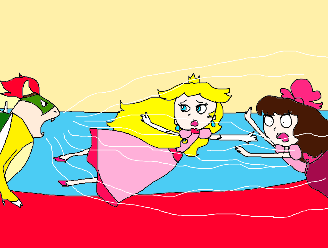 Bowser inhaled Rosa too!? by Kirakiradolls on DeviantArt