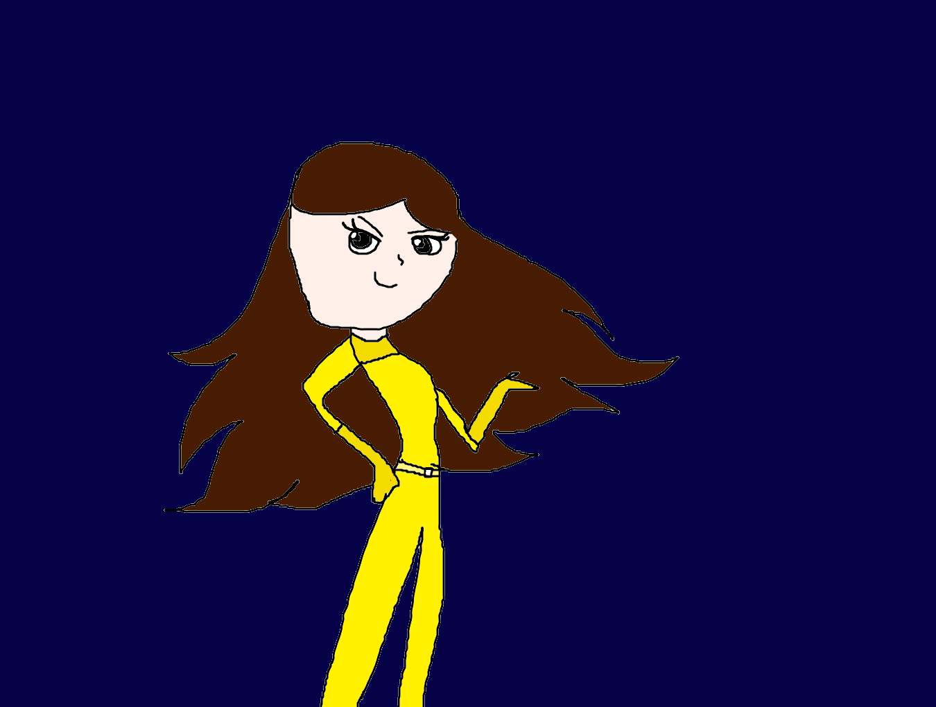 Crime time lady robber (yellow suit) by Kirakiradolls on DeviantArt