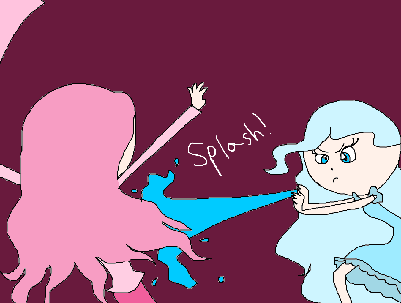 Splash attack! by Kirakiradolls on DeviantArt