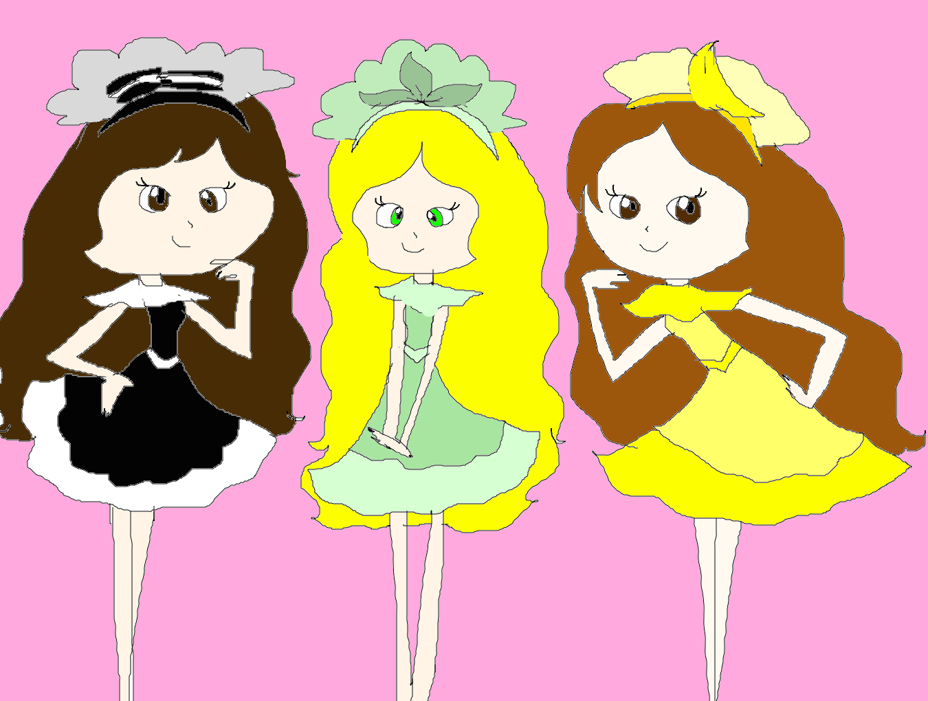 Pocky Pop Girls By Kirakiradolls On Deviantart