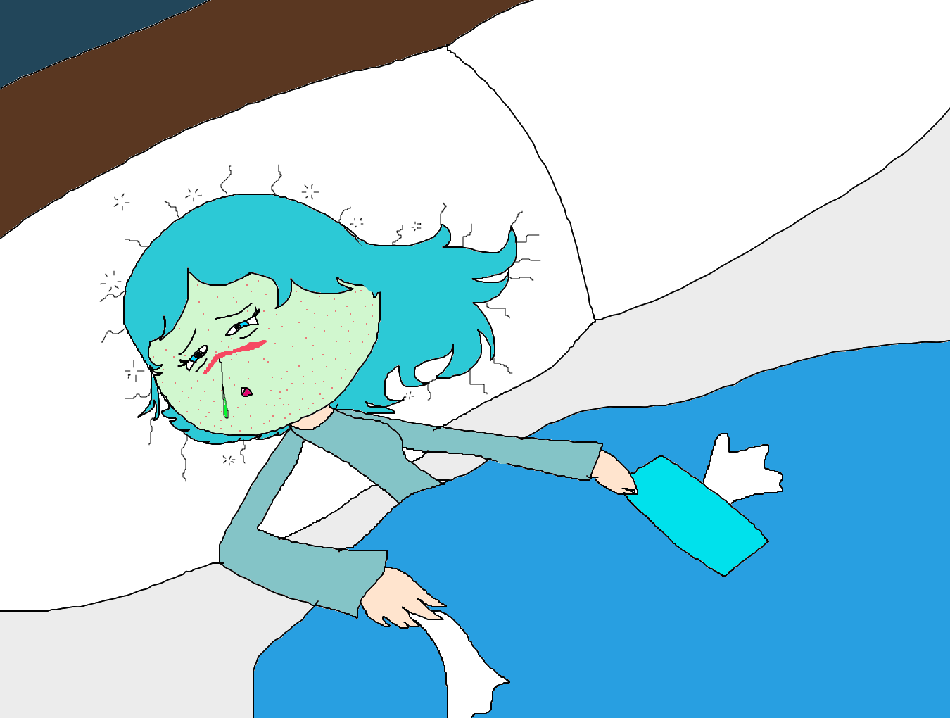 Voyd takes a sick day by Kirakiradolls on DeviantArt