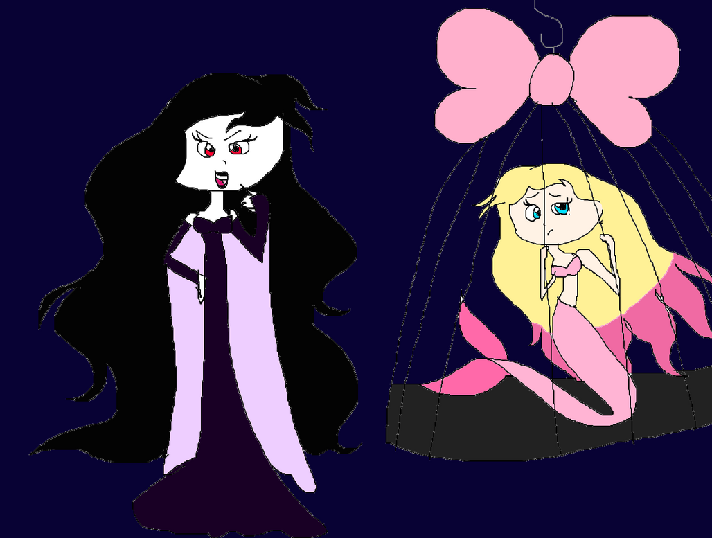 *Mermaid of Magic*: Kidnapped in a cage by Kirakiradolls on DeviantArt