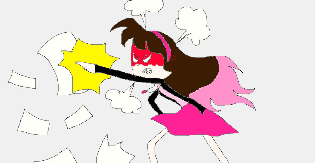 Sonic X: Miranda slapping blank papers by Kirakiradolls on DeviantArt