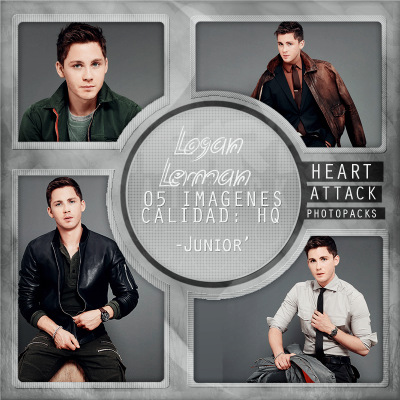 +Photopack - Logan Lerman. by JuniiorSm on DeviantArt