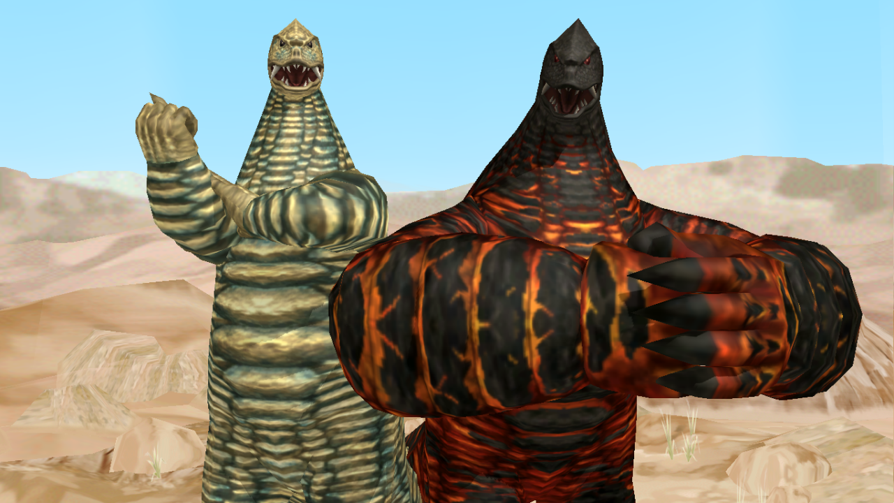[MMD DL] Ultra Kaiju - Red King + EX Red King by BigJohnnyCool on ...