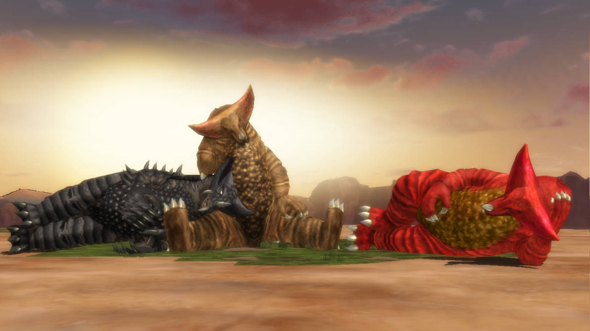 [MMD DL] Ultra Kaiju - Gomora + Reionic Burst + EX by BigJohnnyCool on DeviantArt