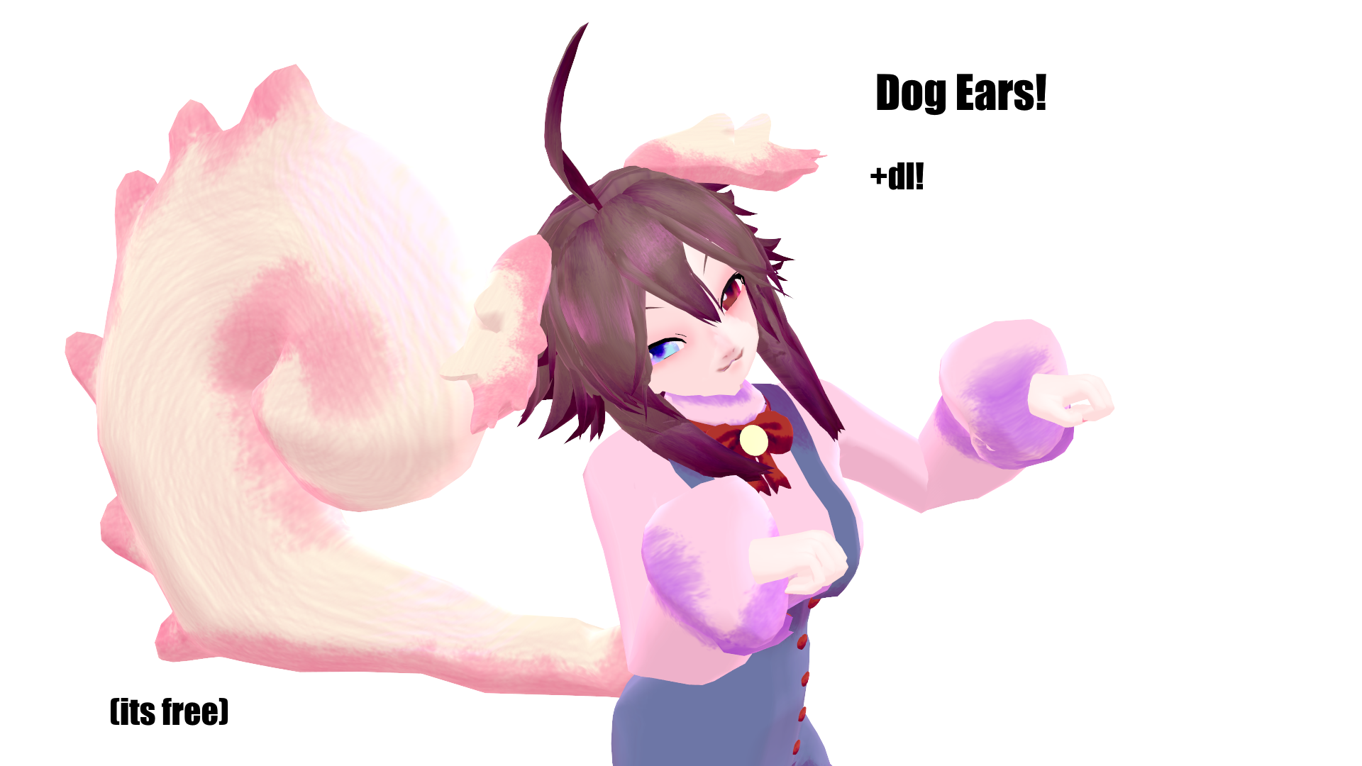 MMD| Dog ears! WITH TAIL+20 points! by NyxQuentiam on DeviantArt
