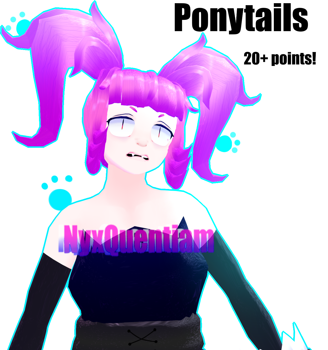 MMD| Ponytails +20 point dl! by NyxQuentiam on DeviantArt
