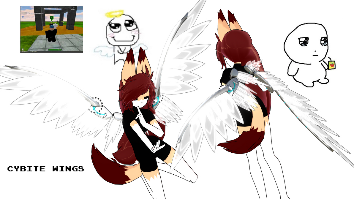 MMD| Cybite Wings +DL by NyxQuentiam on DeviantArt