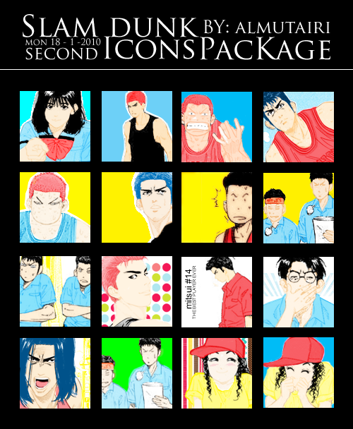 Slam dunk Icons 2 by dr-giddy on DeviantArt