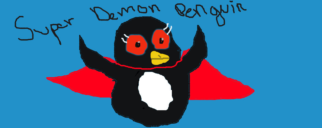 Super Demon Penguin by QueenAurora16 on DeviantArt