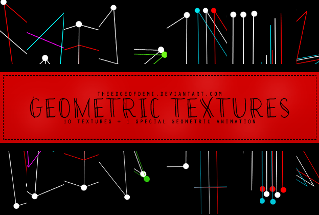 Geometric Textures Pack by TheEdgeOfDemi on DeviantArt